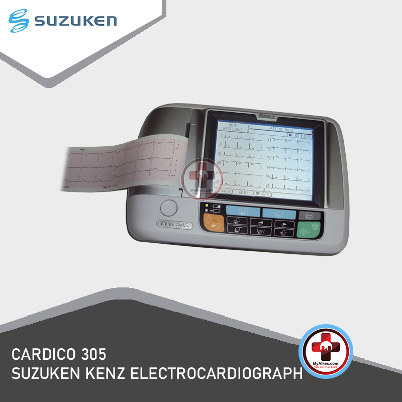 Suzuken Kenz Electrocardiograph - 305 - Sekarguna Medika